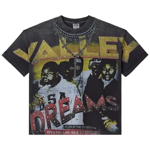 VALE FOREVER Bling Tee - Black