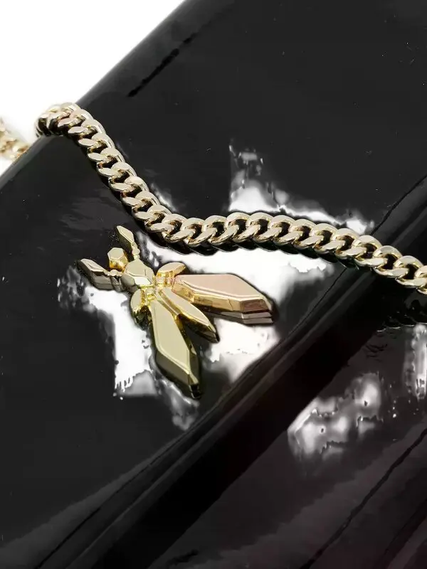 Patrizia Pepe Chain Clutch - Black