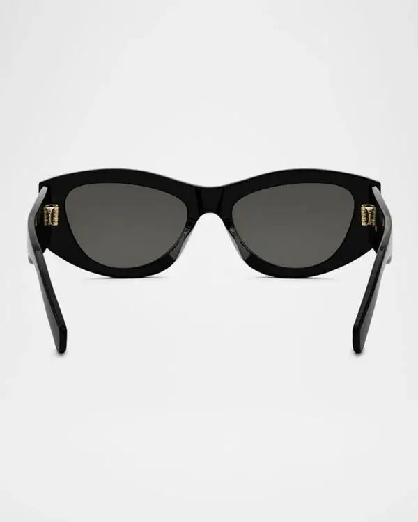Celine Triomphe Cat-eye Sunglasses - Black