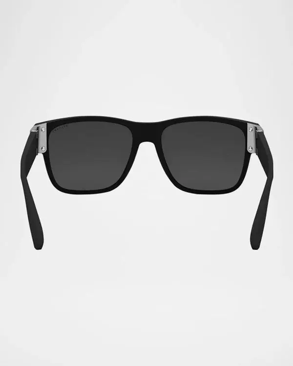 BVLGARI Aluminum Geometric Sunglasses