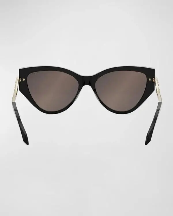 BVLGARI Serpenti Cat-eye Sunglasses - Black