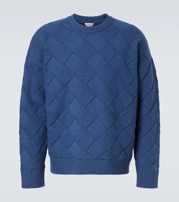 Bottega Veneta Intreccio Wool-blend Sweater