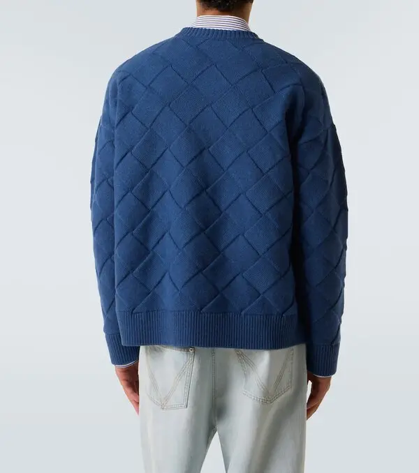 Bottega Veneta Intreccio Wool-blend Sweater