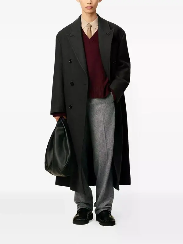 AMI Paris Double-breasted Wool Coat
