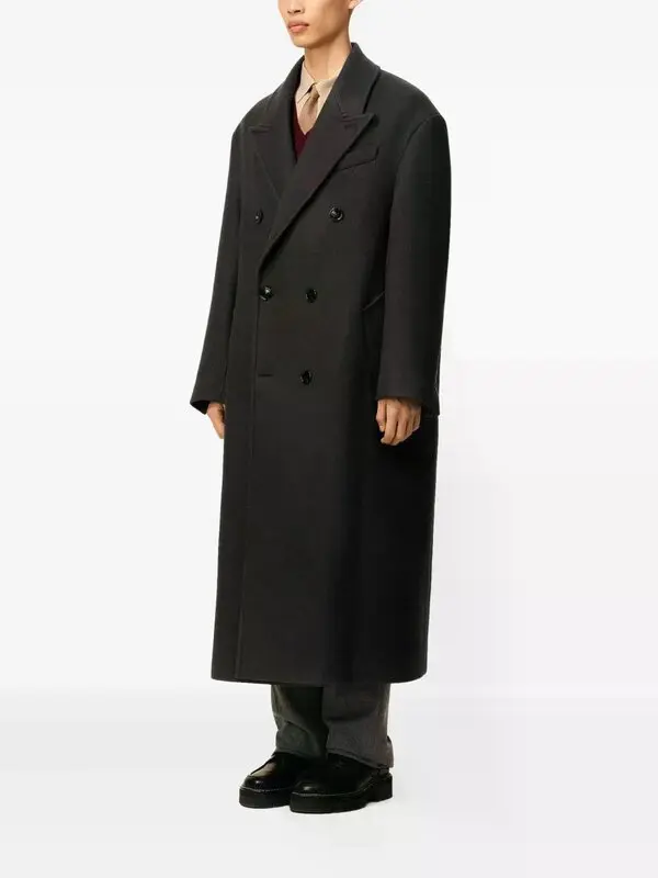 AMI Paris Double-breasted Wool Coat