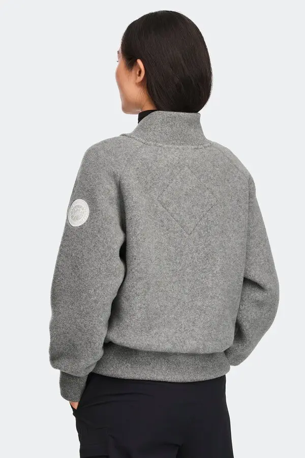Canada Goose Sierra Fleece Bomber Jacket - Greige