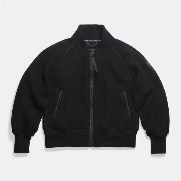 Canada Goose Sierra Fleece Bomber Jacket - Black