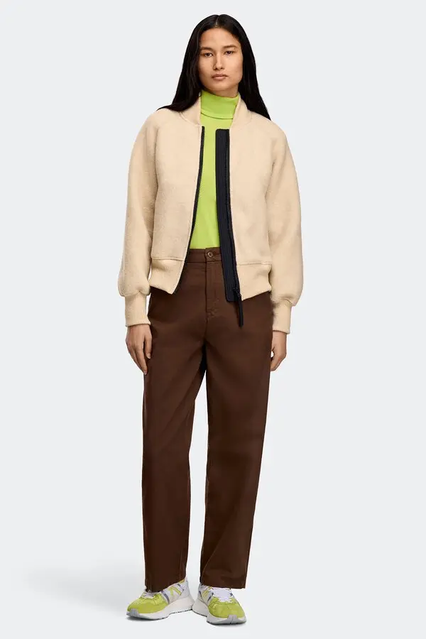 Canada Goose Sierra Fleece Bomber Jacket - Light Tan