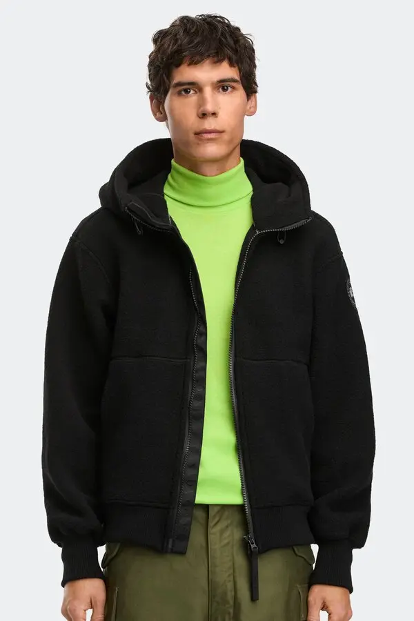 Canada Goose Chilliwack Fleece Bomber - Black