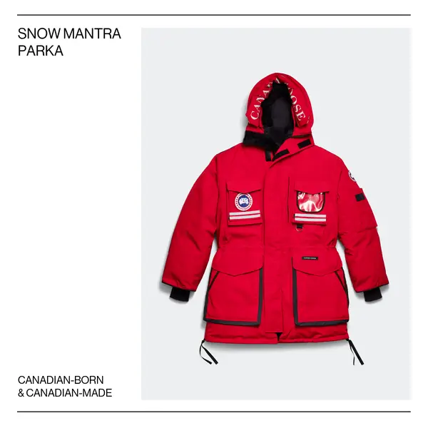 Canada Goose Snow Mantra Parka - Fortune Red