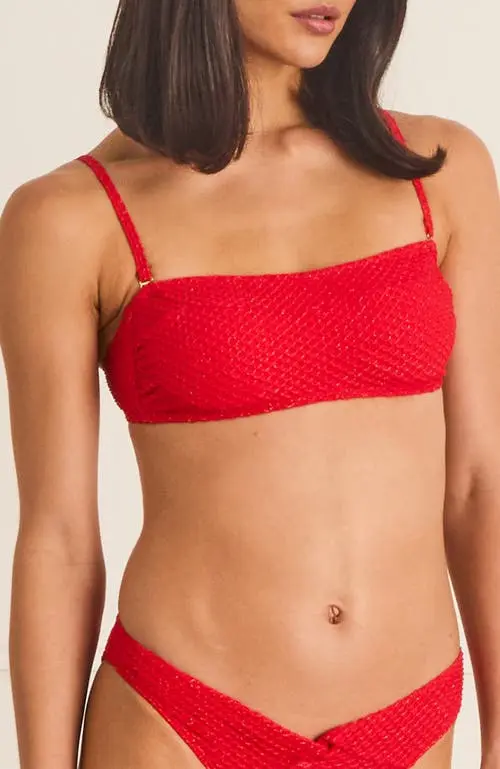 AQUA BLU AUSTRALIA Mia Bandeau Bikini Top