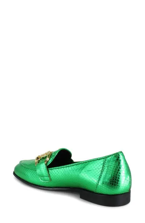 ZIGI Gretel Bit Loafer - Green Lthr
