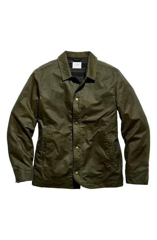 Billy Reid Harrison Water Repellent Waxed Cotton Jacket