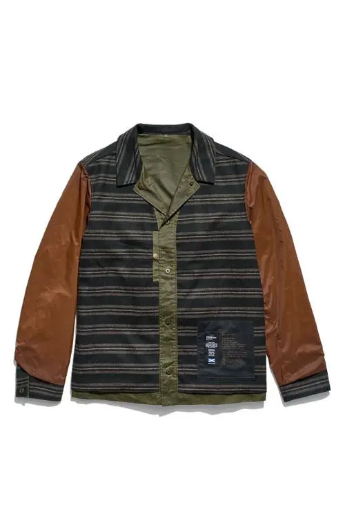 Billy Reid Harrison Water Repellent Waxed Cotton Jacket