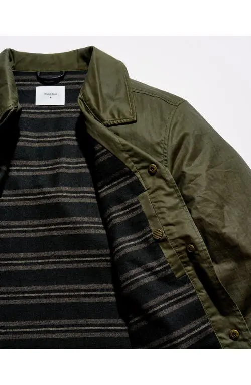 Billy Reid Harrison Water Repellent Waxed Cotton Jacket