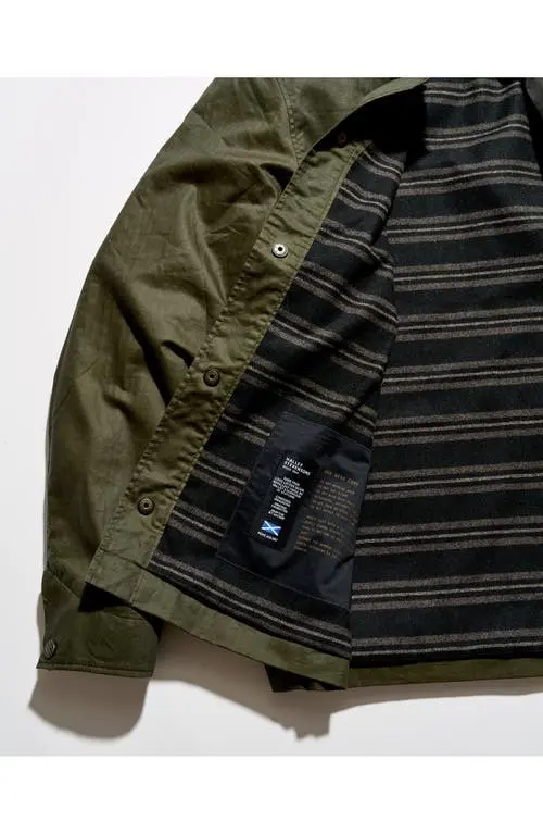 Billy Reid Harrison Water Repellent Waxed Cotton Jacket