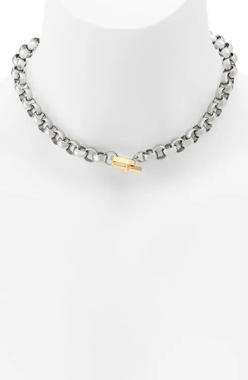 ALLSAINTS Rolo Toggle Link Necklace