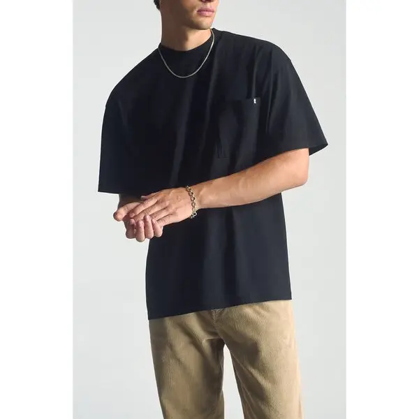 Brooklyn Industries Cotton Pocket T-shirt - Black