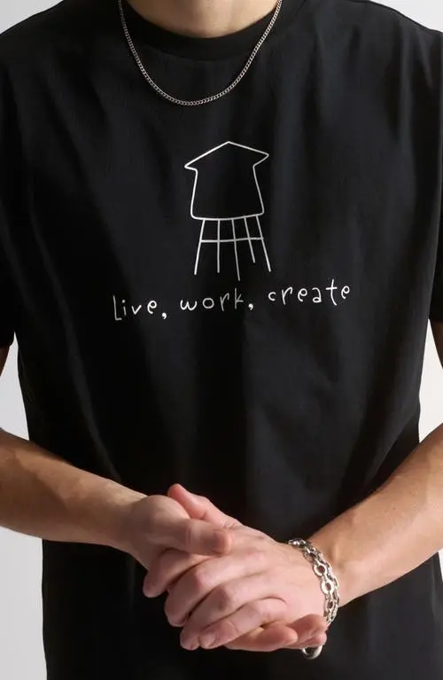 Brooklyn Industries Water Tower Graphic T-shirt