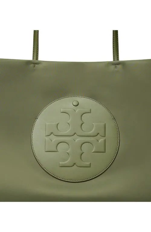 Tory Burch Ella Recycled Nylon Tote - Olive Green