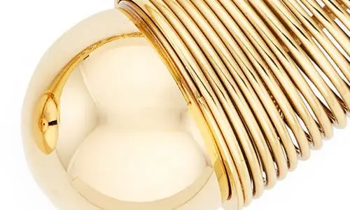 Alaïa Spiral Collar Necklace - Or