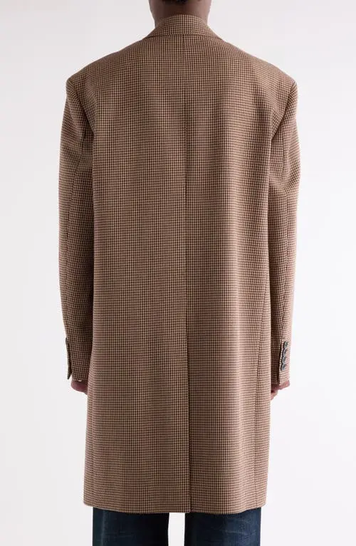 Acne Studios Otam Houndstooth Wool Coat