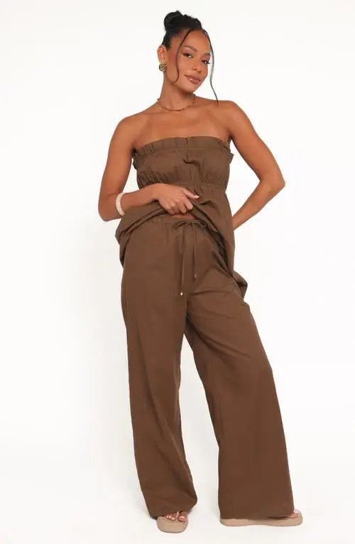 PETAL & PUP Ember Strapless Tunic Top