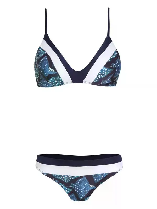 LYGIA & NANNY Joaquina Bikini - Blue
