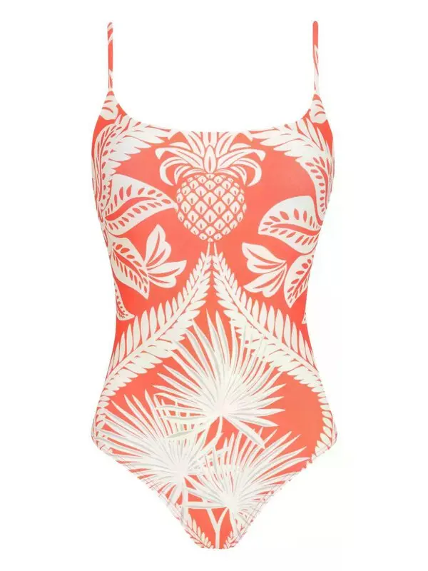 LYGIA & NANNY Printed One-piece Swimsuit - Pink