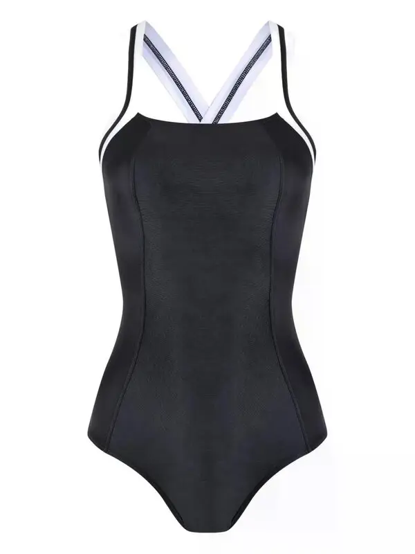 LYGIA & NANNY Cross-straps Swimsuit - Black