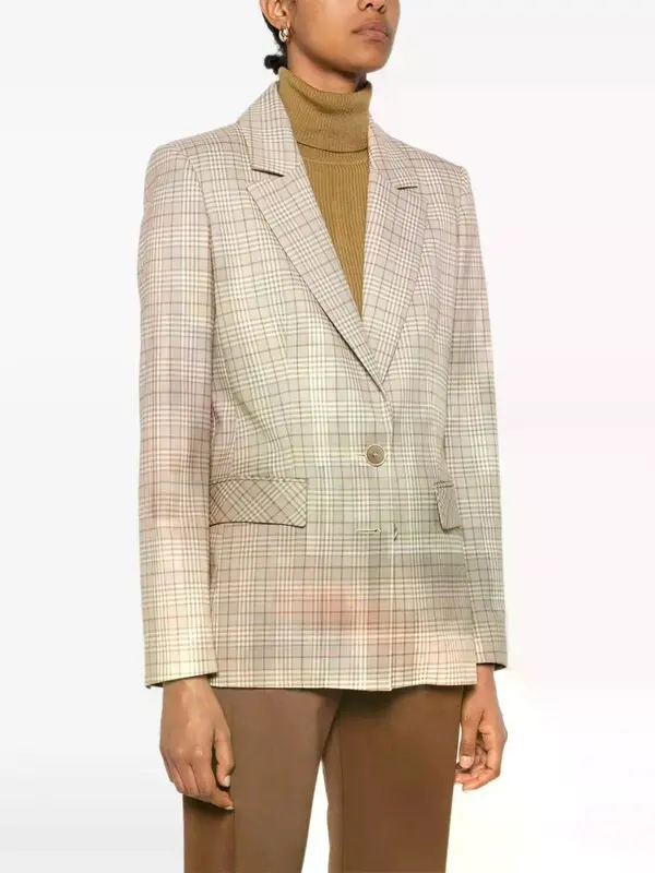 Patrizia Pepe Checked Blazer