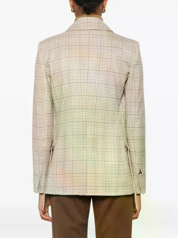Patrizia Pepe Checked Blazer