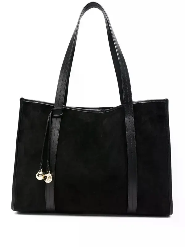 Sandro Suede Tote Bag - Black