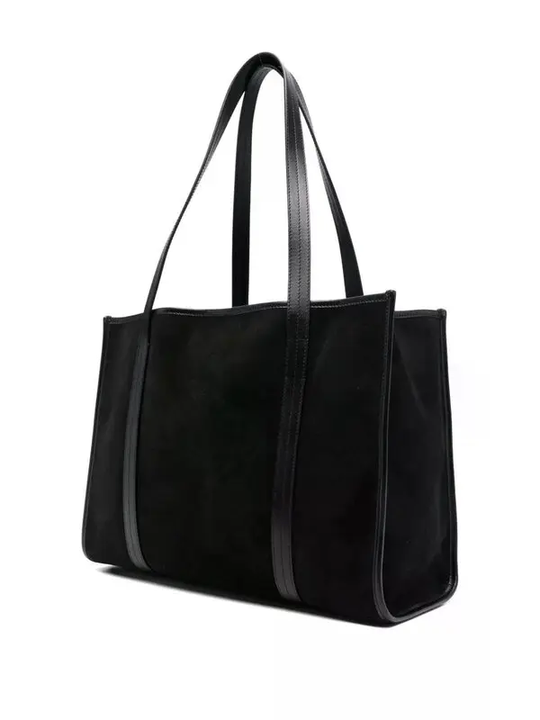 Sandro Suede Tote Bag - Black