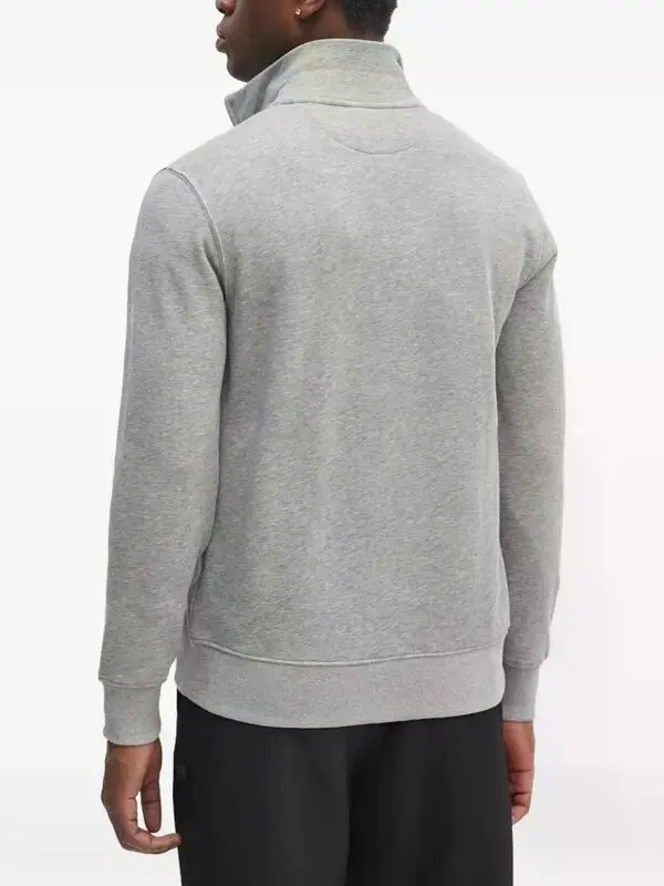 Gant Shield High-neck Zip-up Sweater