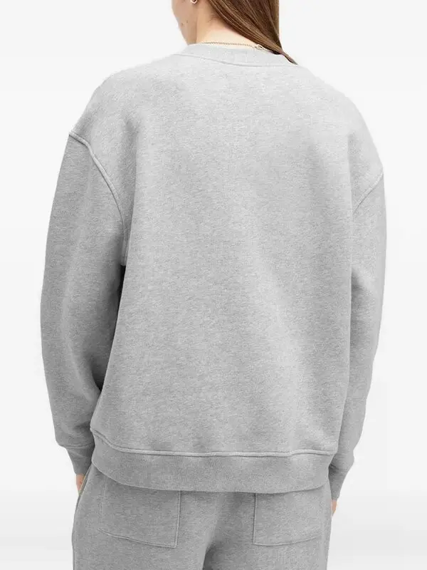ALLSAINTS Embroidered-logo Crew-neck Sweatshirt