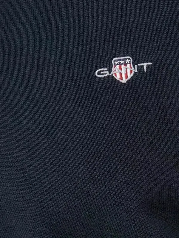 Gant V-neck Logo Sweater