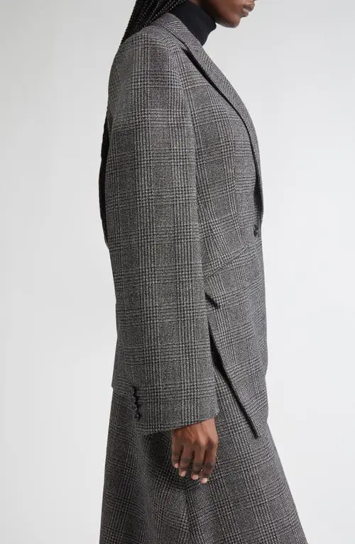 Michael Kors Asymmetric Virgin Wool Blazer