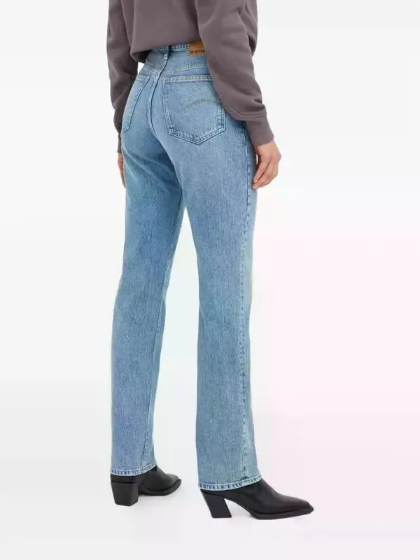 G-Star RAW Viktoria High Straight Jeans Denim Light Used