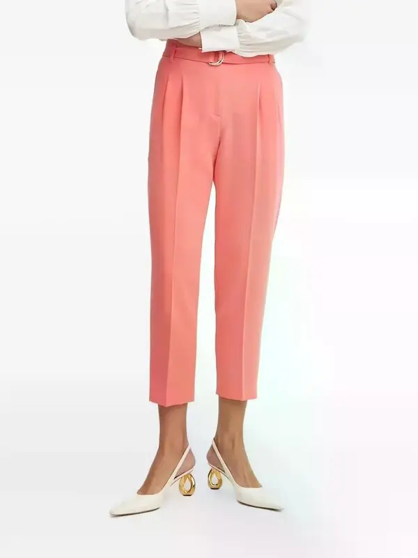 BOSS Belted Pleated Trousers