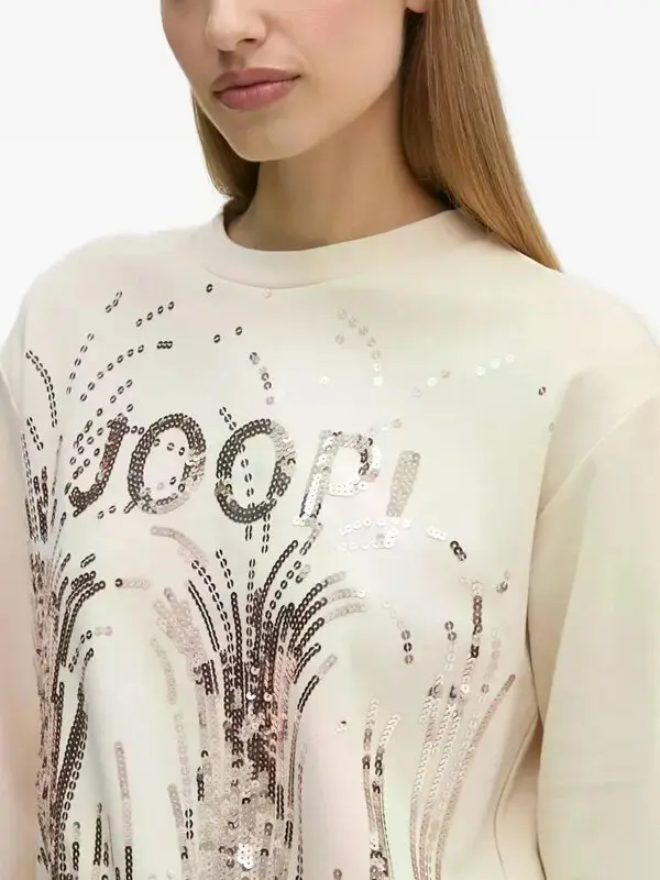 JOOP! Sequin-embellished Crew-neck Sweater