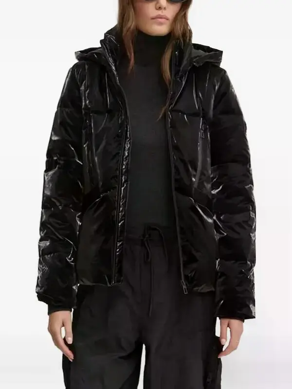 Desigual Hooded Quilted Jacket
