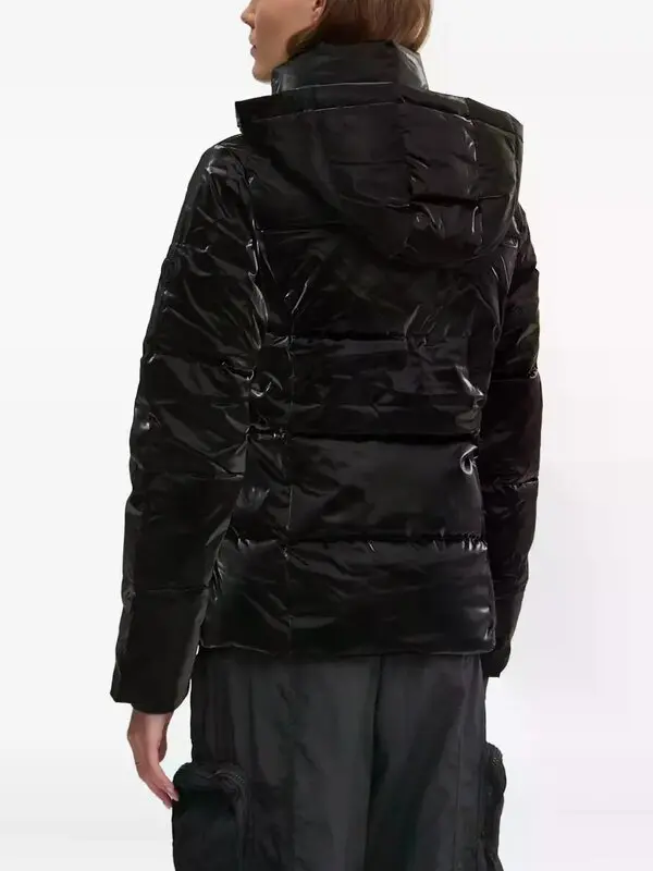 Desigual Hooded Quilted Jacket