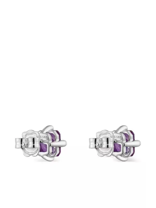 TOUS Bear Amethyst Earrings