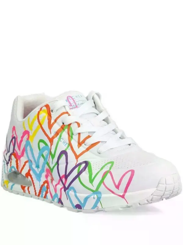 Sketchers X Jgoldcrown Uno Highlight Love Lace-up Sneakers