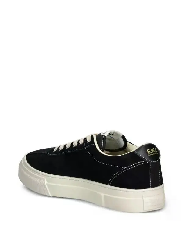 S.W.C STEPNEY WORKERS CLUB Suede Sneakers - Black