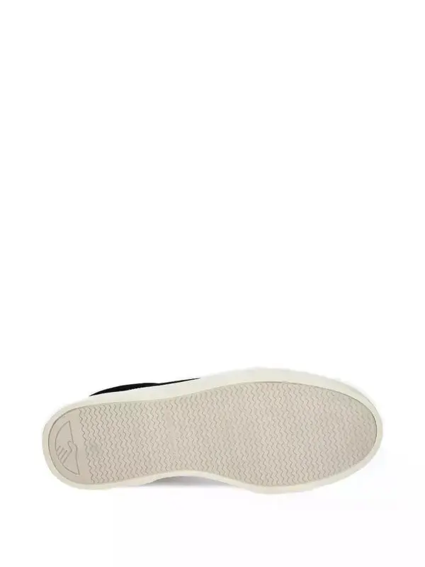 S.W.C STEPNEY WORKERS CLUB Suede Sneakers - Black