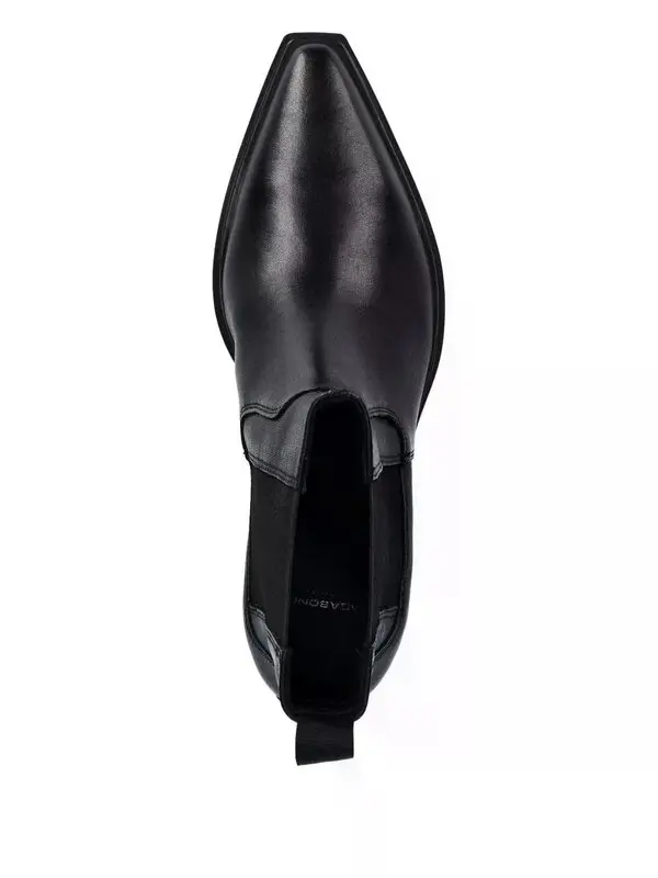 VAGABOND SHOEMAKERS 40mm Kelsey Pointed-toe Heeled Boots