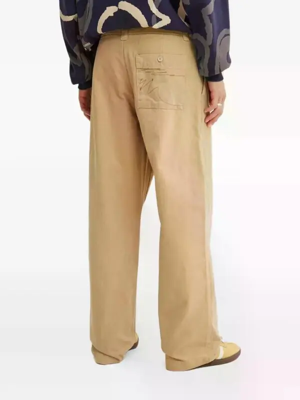Desigual Embroidered-pocket Trousers