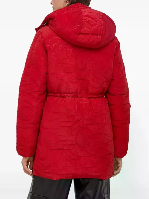 Desigual Quilted Hooded Jacket